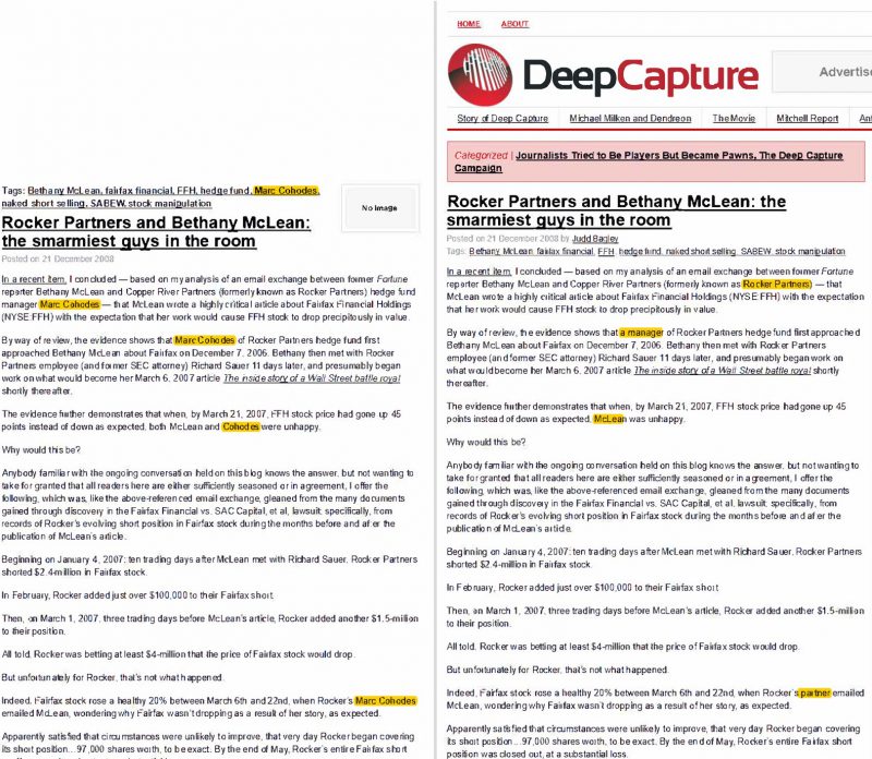 Short Seller Marc Cohodes About Face on Overstock