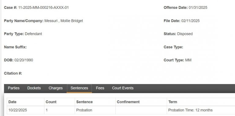 Mollie Messuri Arrest Naples – Fraud Files Blog